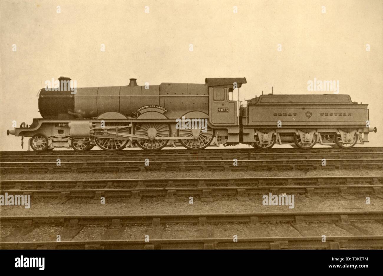 Gwr 1930s Steam Train Engine Locomotive High Resolution Stock ...