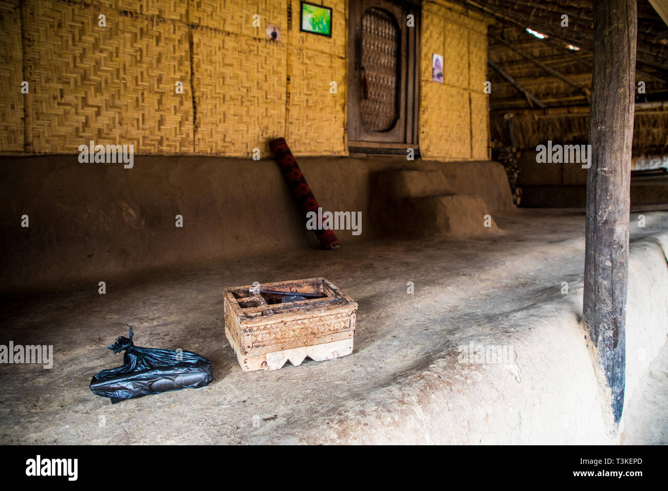 The Sasak Village Ende in Lombok, Indonesia, Asia Stock Photo - Alamy