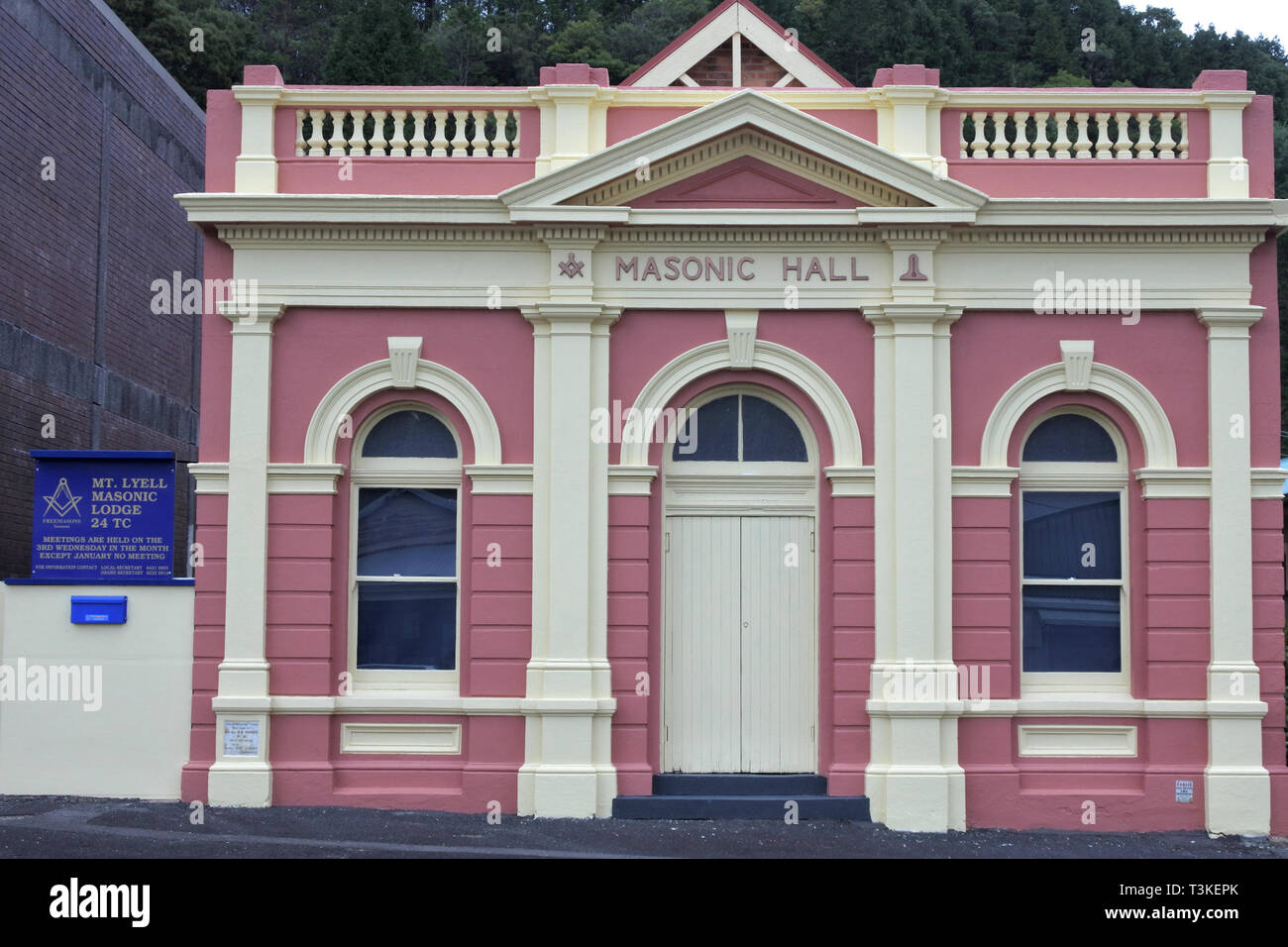 Masonic Lodge Freemason Freemasons Temple High Resolution Stock ...