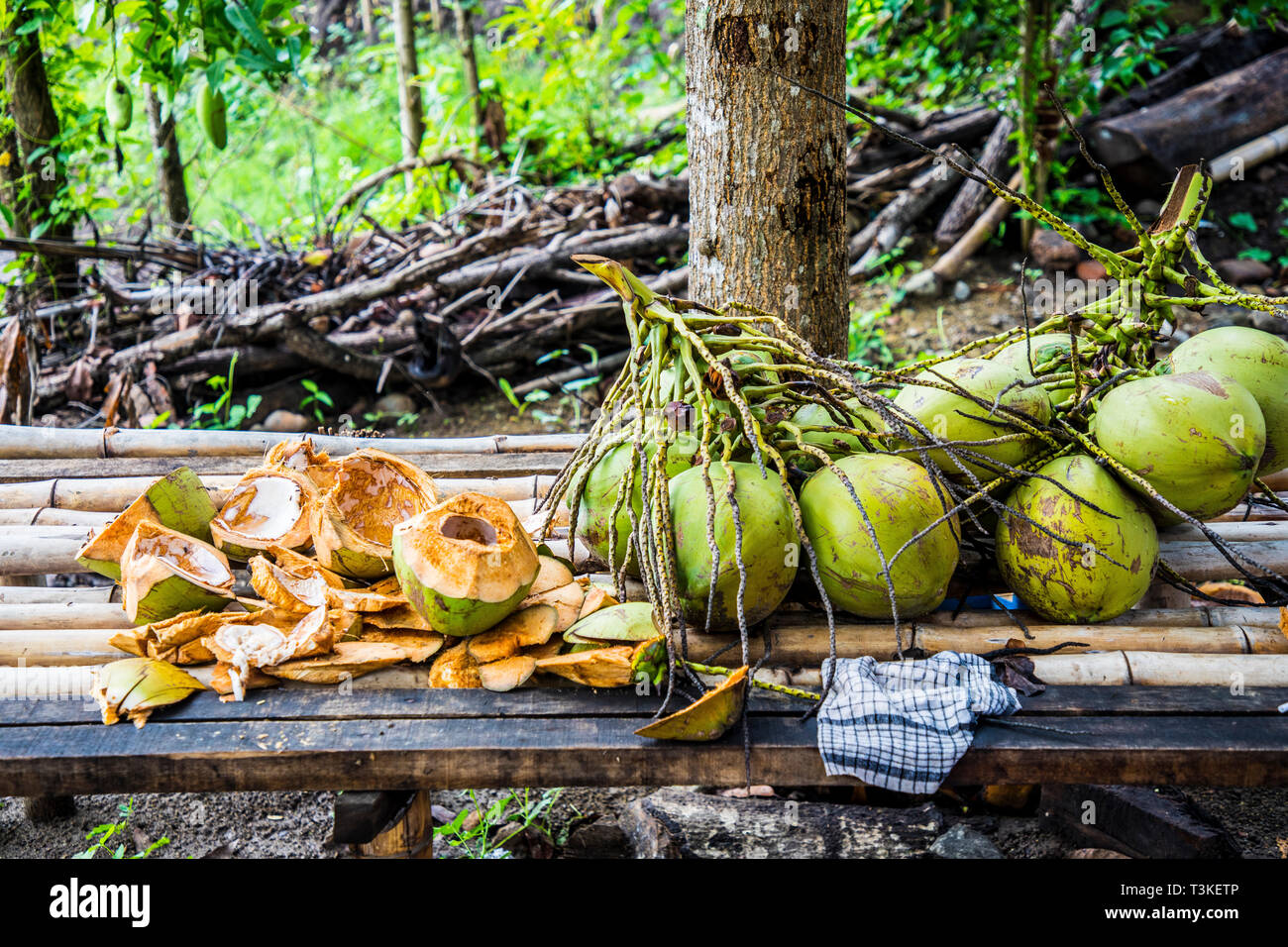 The Sasak Village Ende in Lombok, Indonesia, Asia Stock Photo - Alamy