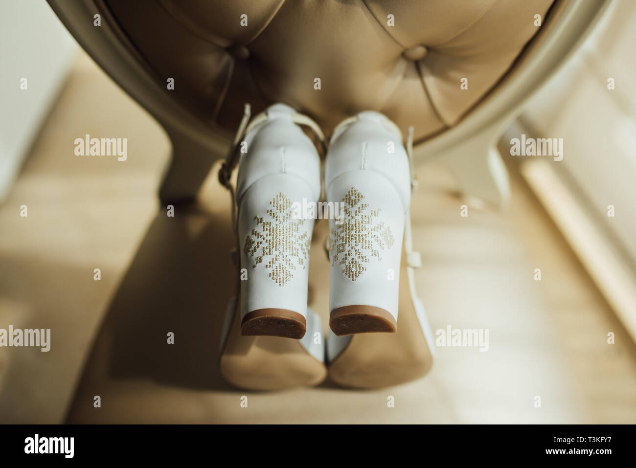 Traditional bride shoes hi-res stock photography and images - Alamy