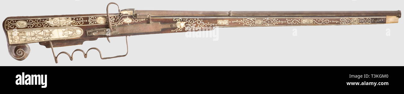 Long arms, matchlock and wheellock, rifle, Additional-Rights-Clearance ...