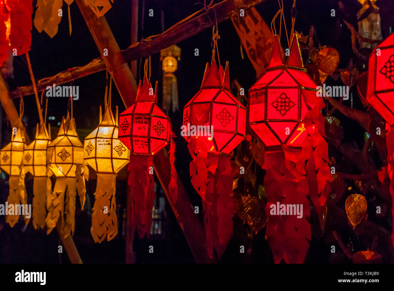 Lit with lanterns hi-res stock photography and images - Alamy