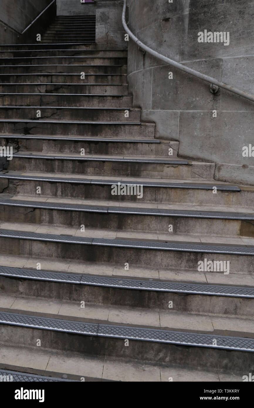 Old steps in London, UK Stock Photo - Alamy