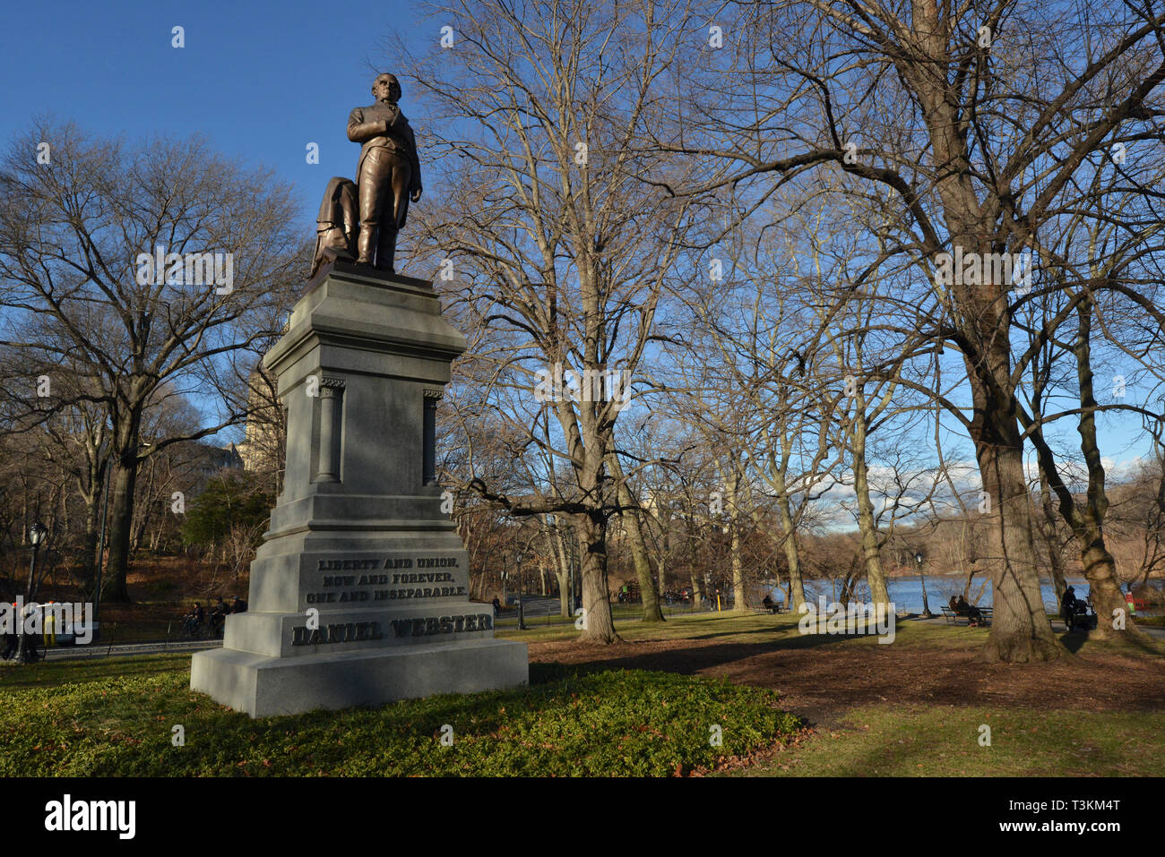 Daniel webster statue central park hi-res stock photography and images ...