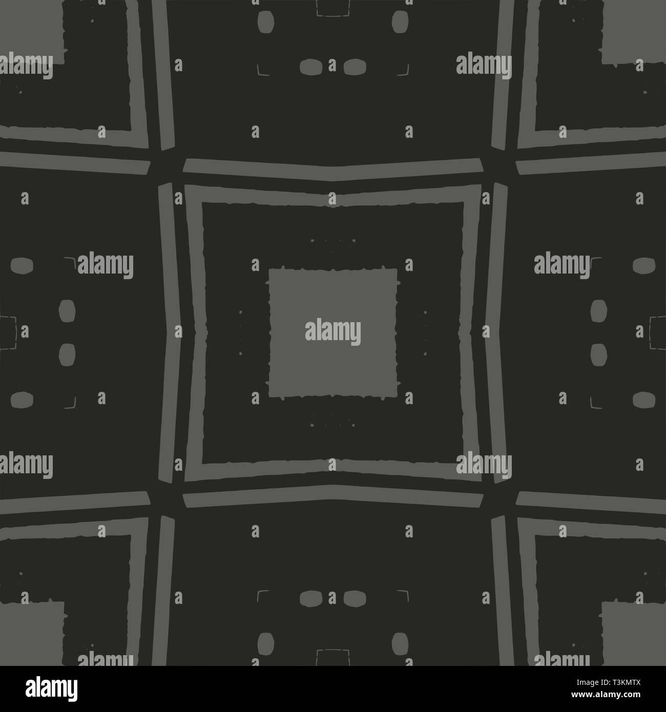 Pattern tile, ornate geometric pattern and two-tone abstract background ...