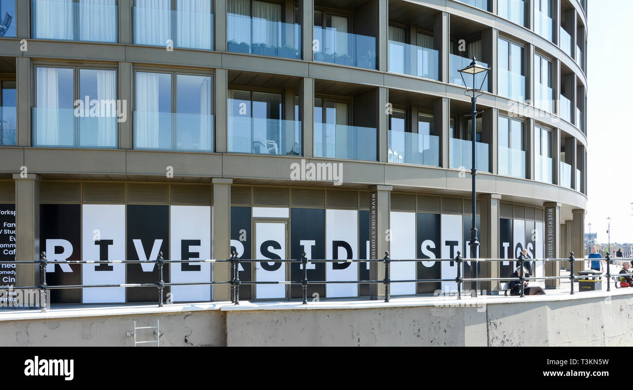 The new Riverside Studios, Queen Caroline Street, Hammersmith, London ...