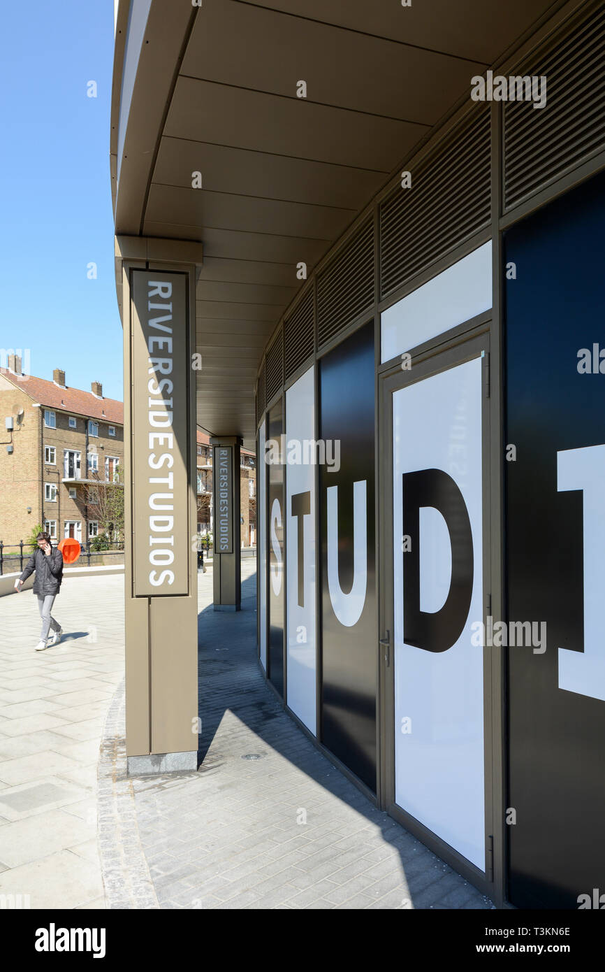 The new Riverside Studios, Queen Caroline Street, Hammersmith, London ...