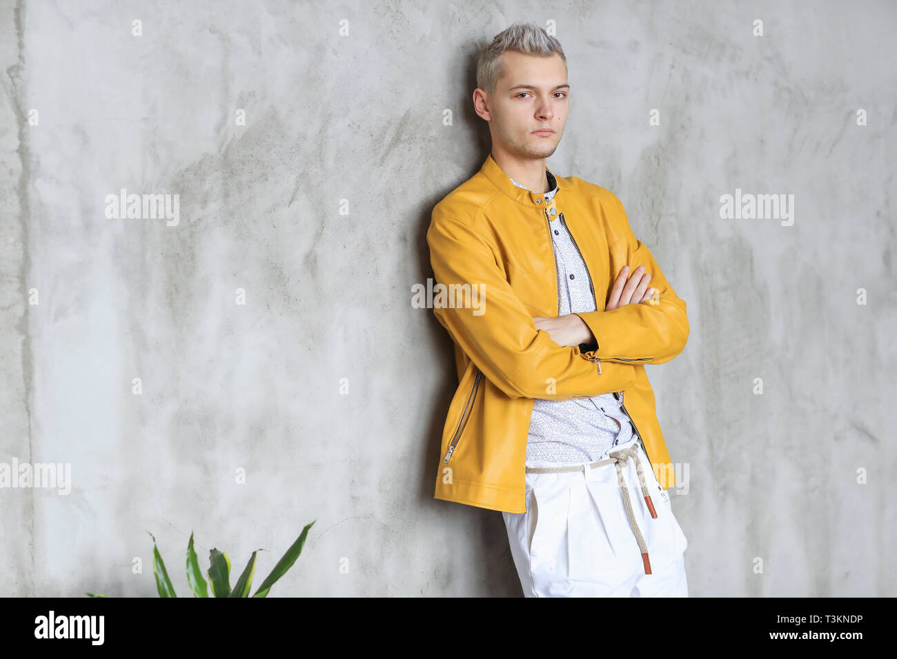 Man at home Stock Photo - Alamy
