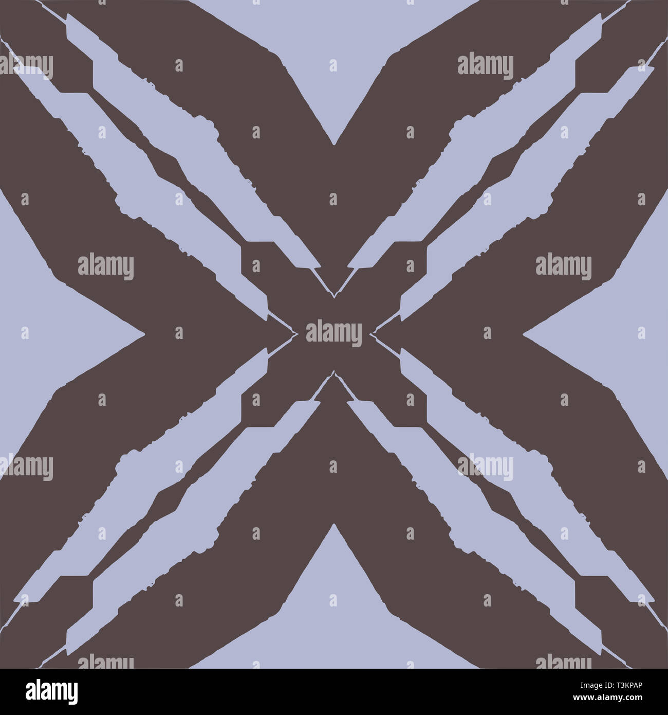 Pattern tile, ornate geometric pattern and two-tone abstract background ...