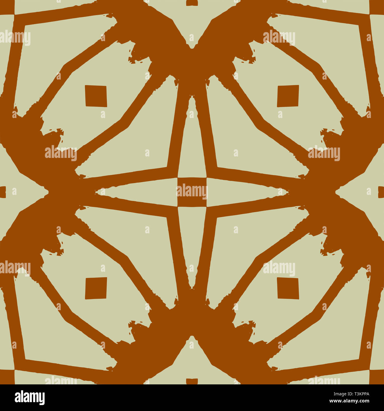 Pattern tile, ornate geometric pattern and two-tone abstract background ...