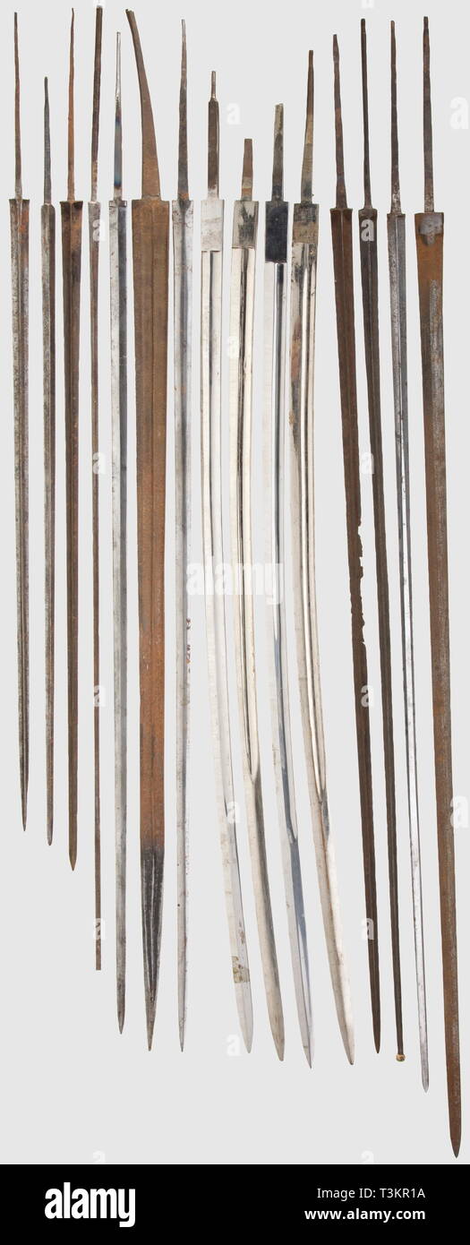 weapons, swords, backsword, sabre, 18th century, 19th century, 20th ...