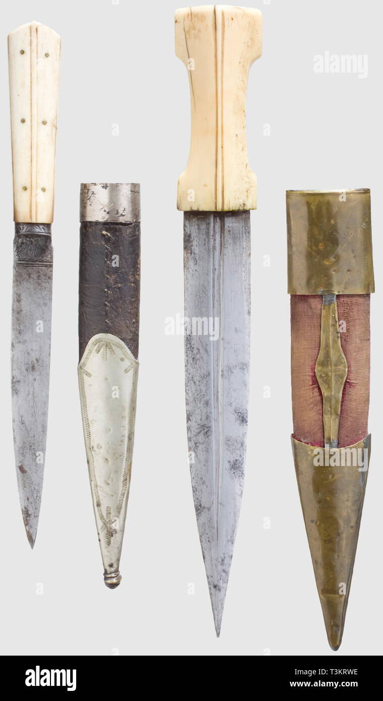 weapons, dagger, 17th century, 19th century, Additional-Rights ...