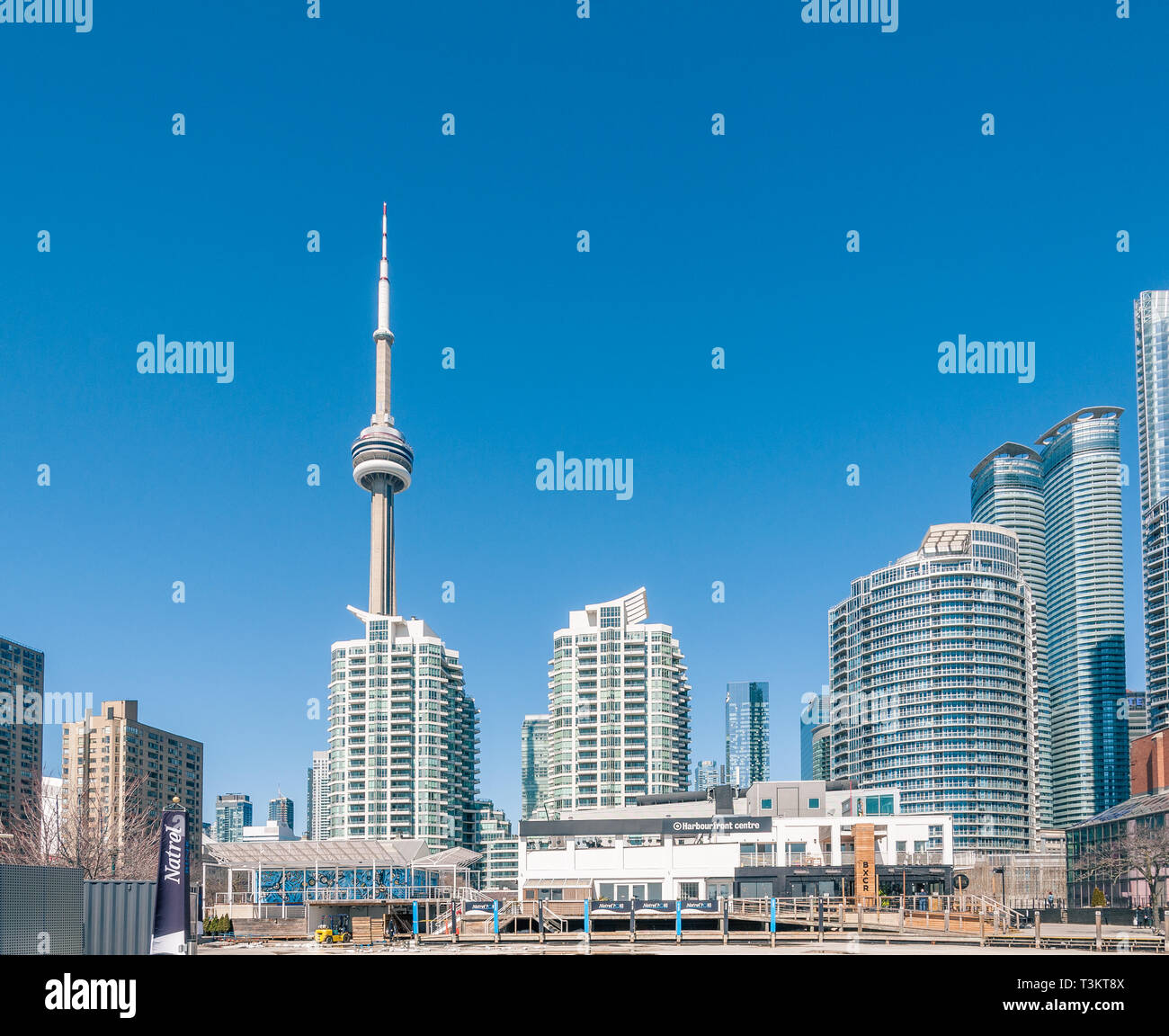 CN Tower Skyline Stock Photo - Alamy