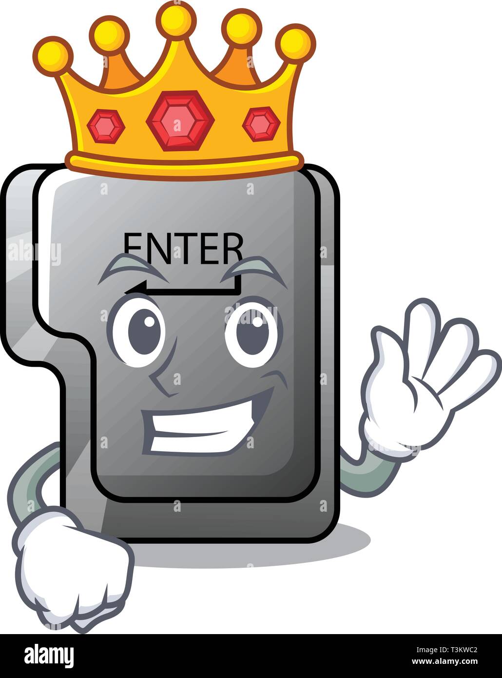 Crown illustration on desk hi-res stock photography and images - Alamy