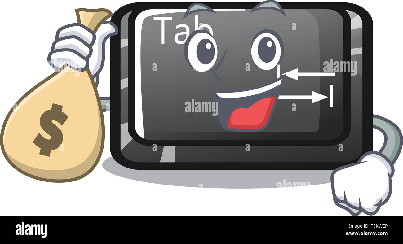 Cartoon character dollar tab Stock Vector Images - Alamy