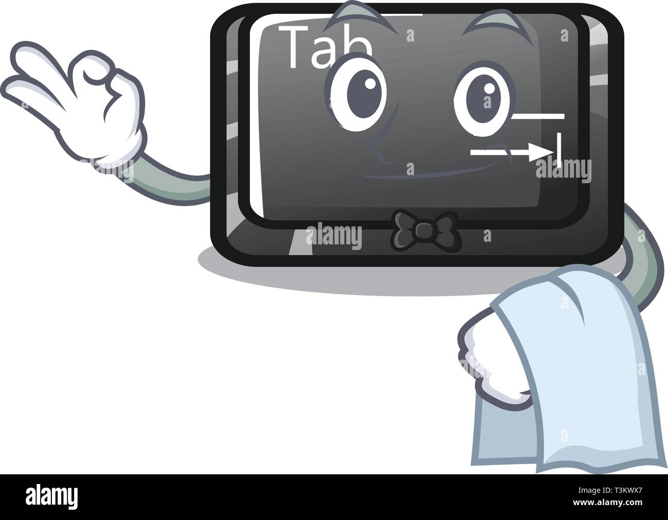 Tab key keyboard Stock Vector Images - Alamy