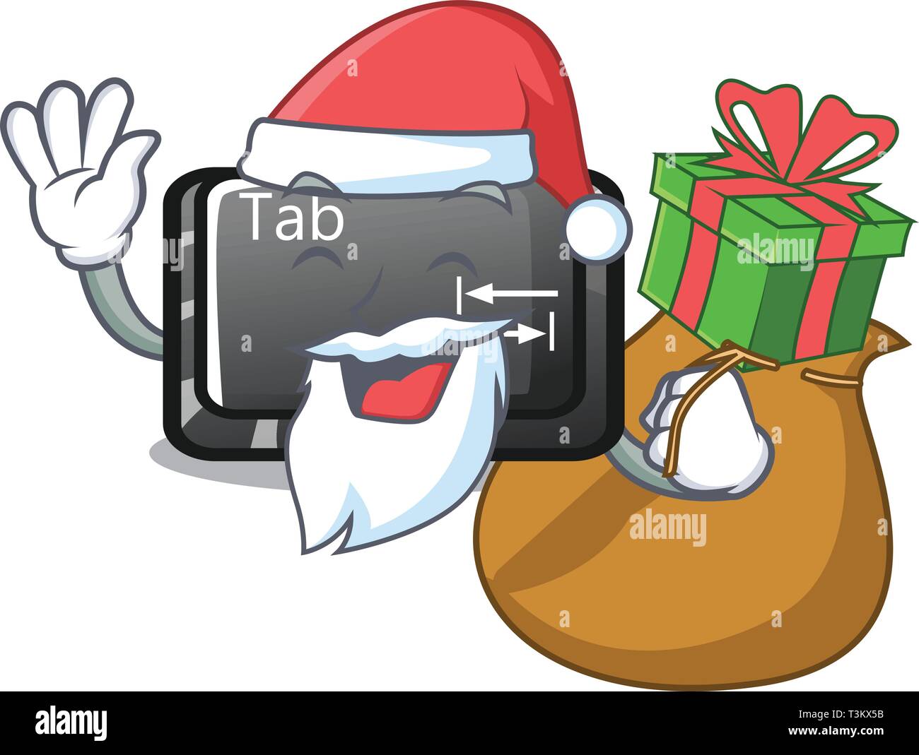 Tab key keyboard Stock Vector Images - Alamy