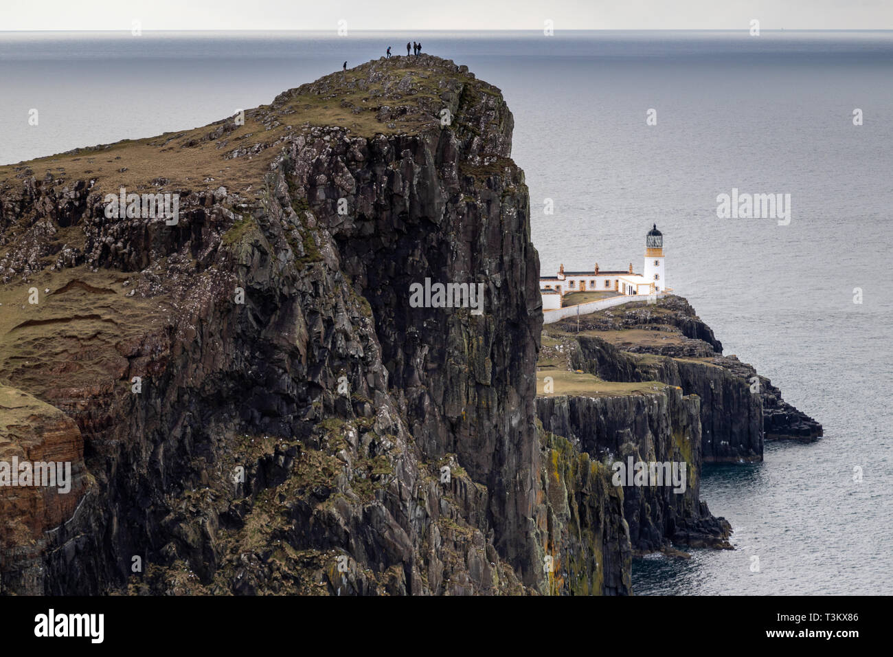 Neist Point Lighthouse Isle of Skye, Scotland, UK Stock Photo - Alamy