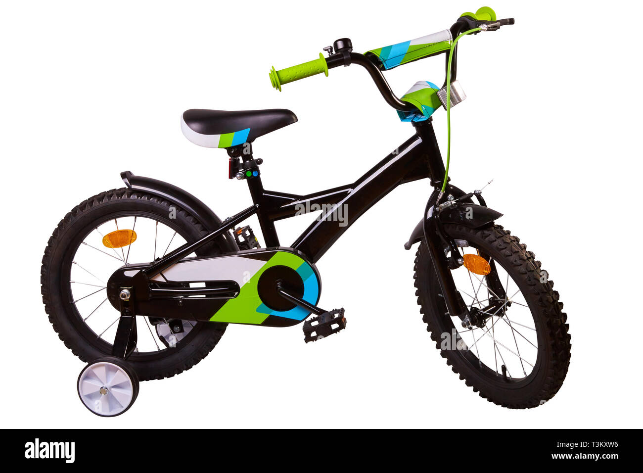 Bicycle for children isolated on white background Stock Photo - Alamy