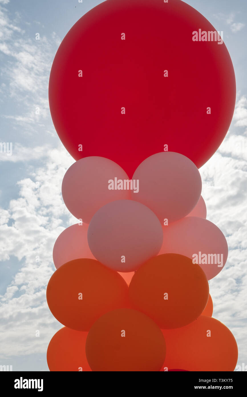 Giant red balloon hi-res stock photography and images - Alamy