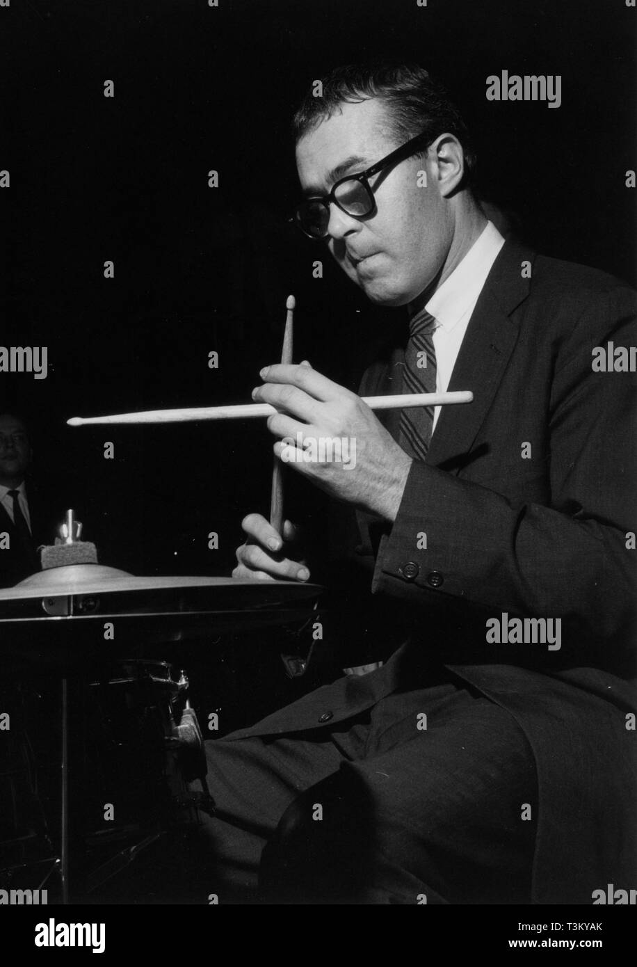Joe Morello, Dave Brubeck Quartet, 1962. Creator: Brian Foskett Stock ...