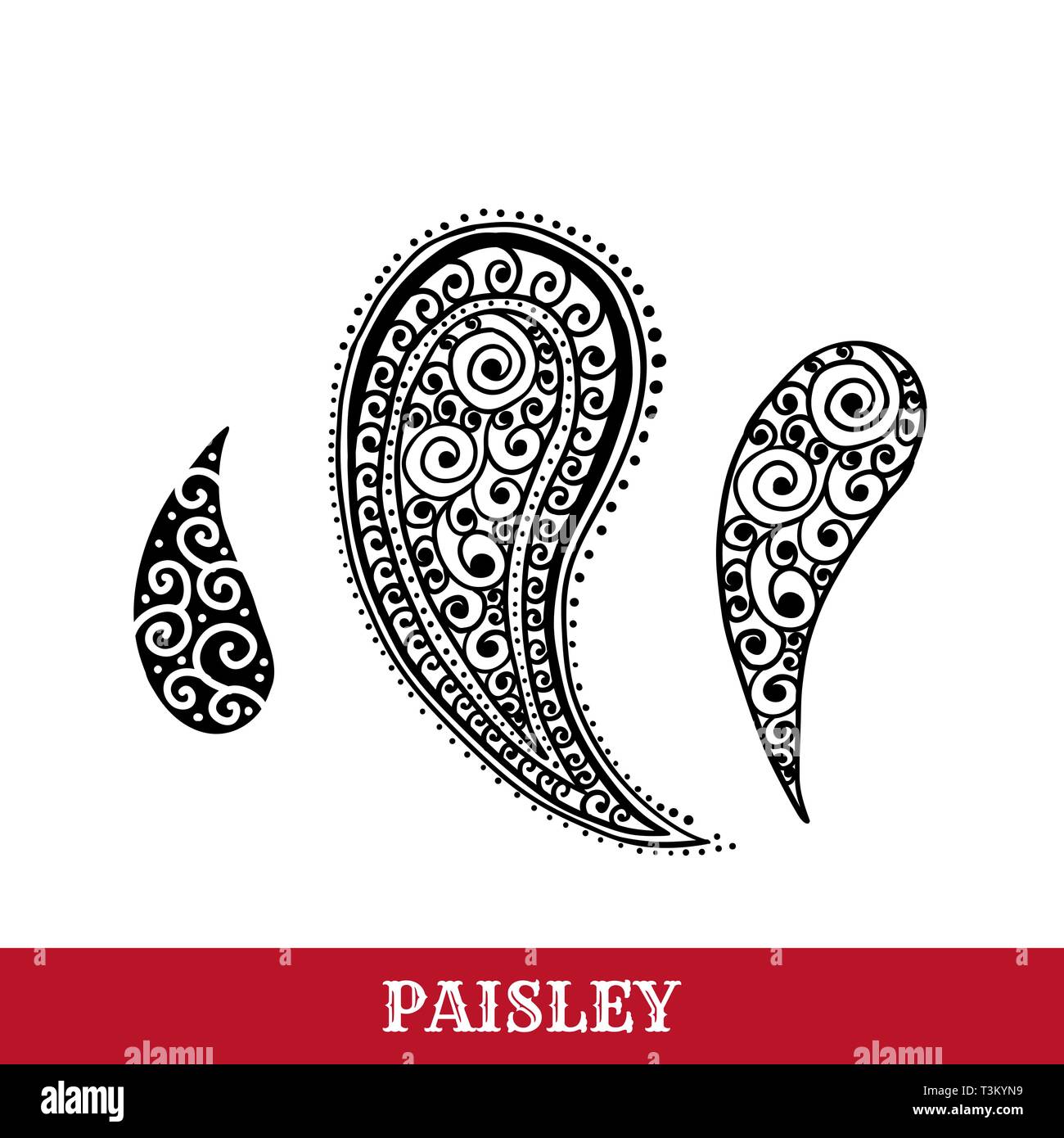 Boteh paisley hi-res stock photography and images - Alamy