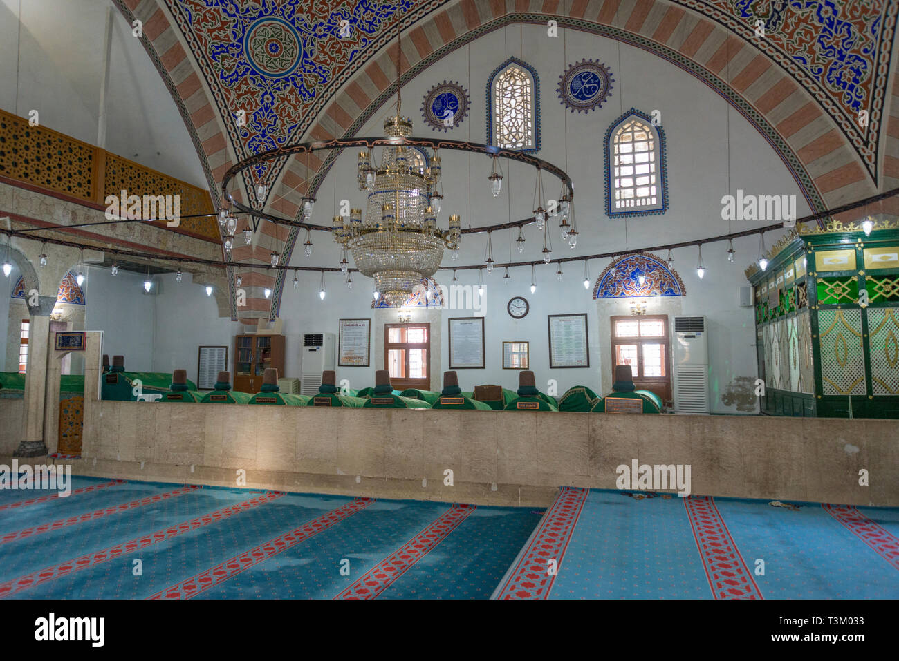MARCH 01,2019 KARAMAN TURKEY The Aktekke Mosque, located in Karaman ...
