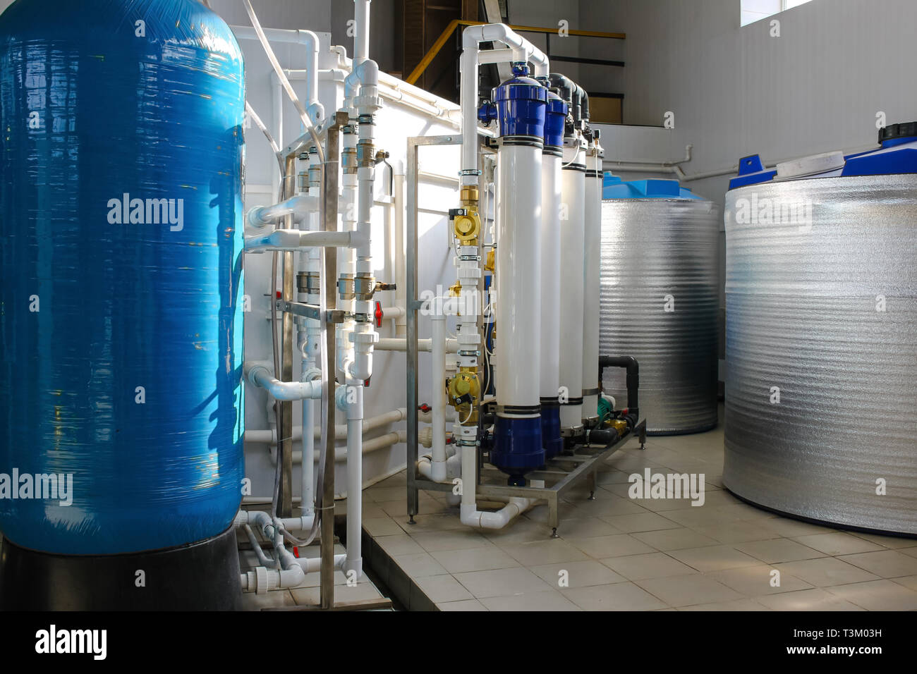 Reverse osmosis system - installation of industrial membrane devices to ...