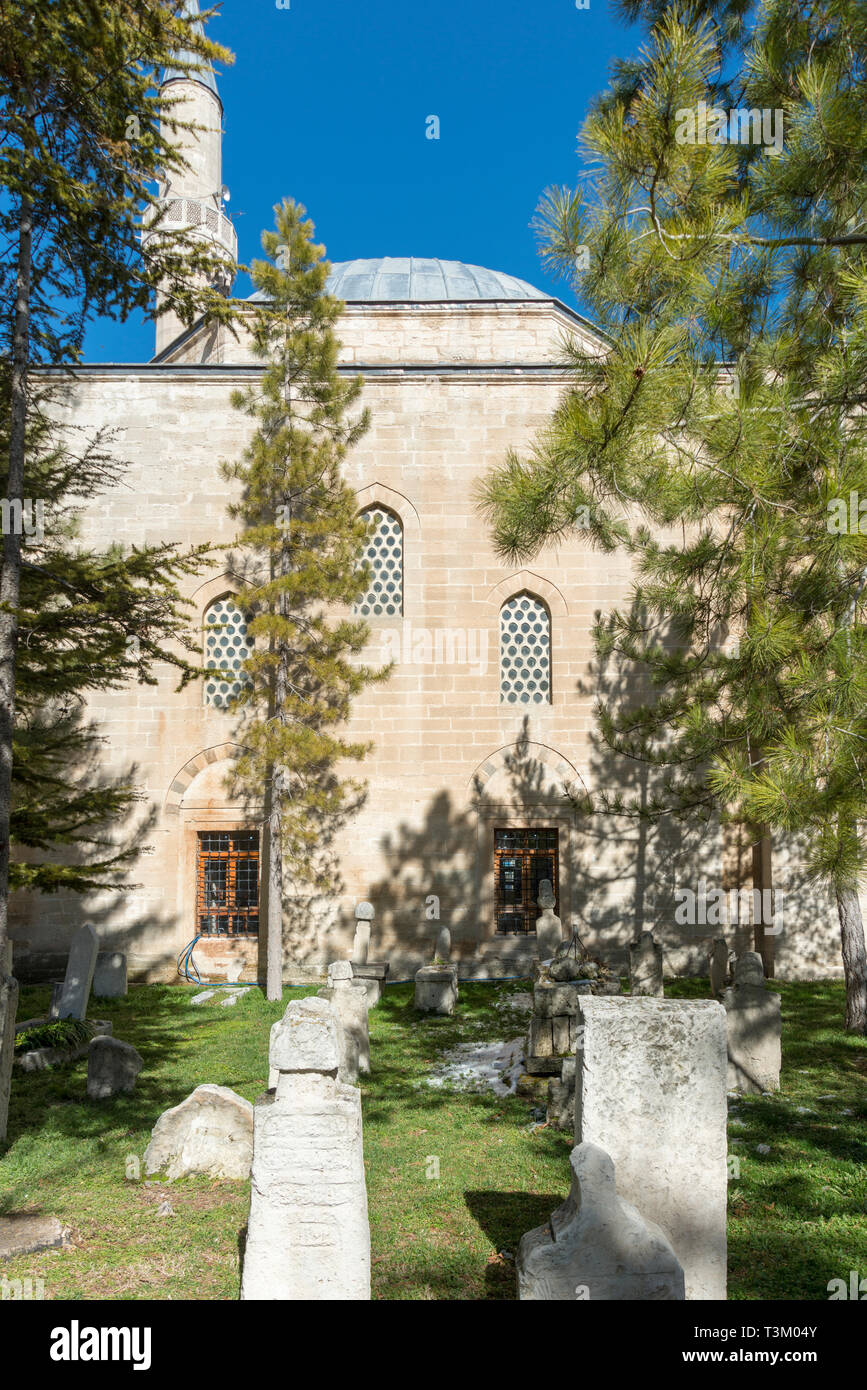 MARCH 01,2019 KARAMAN TURKEY The Aktekke Mosque, located in Karaman ...