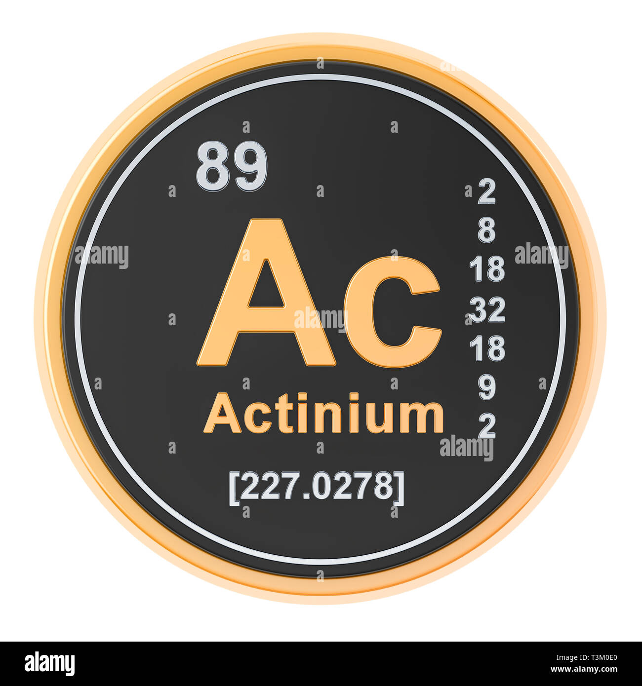 Actinium Symbol