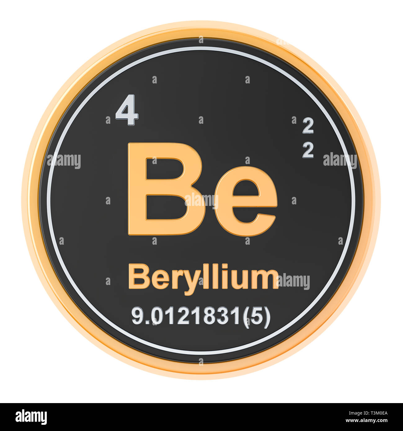 Beryllium Model School Project 3d