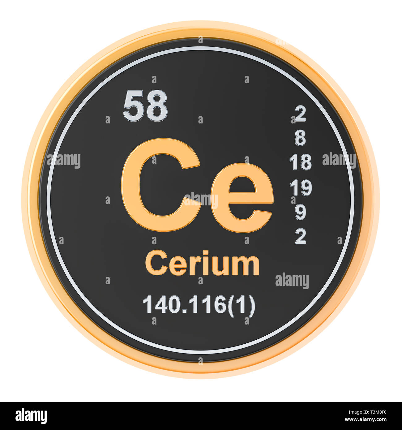 Cerium periodic table hi-res stock photography and images - Alamy