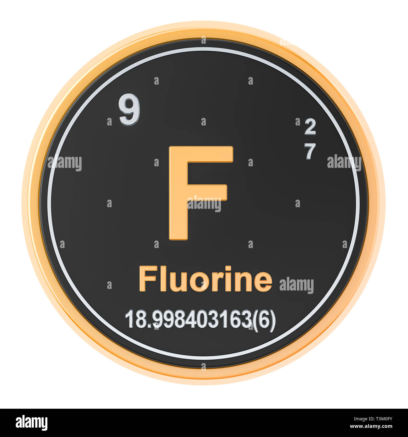 Chemical symbol f hi-res stock photography and images - Alamy