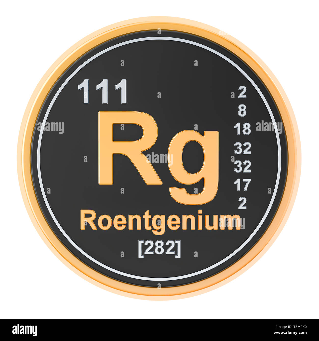 111 roentgenium (rg) Cut Out Stock Images & Pictures - Alamy