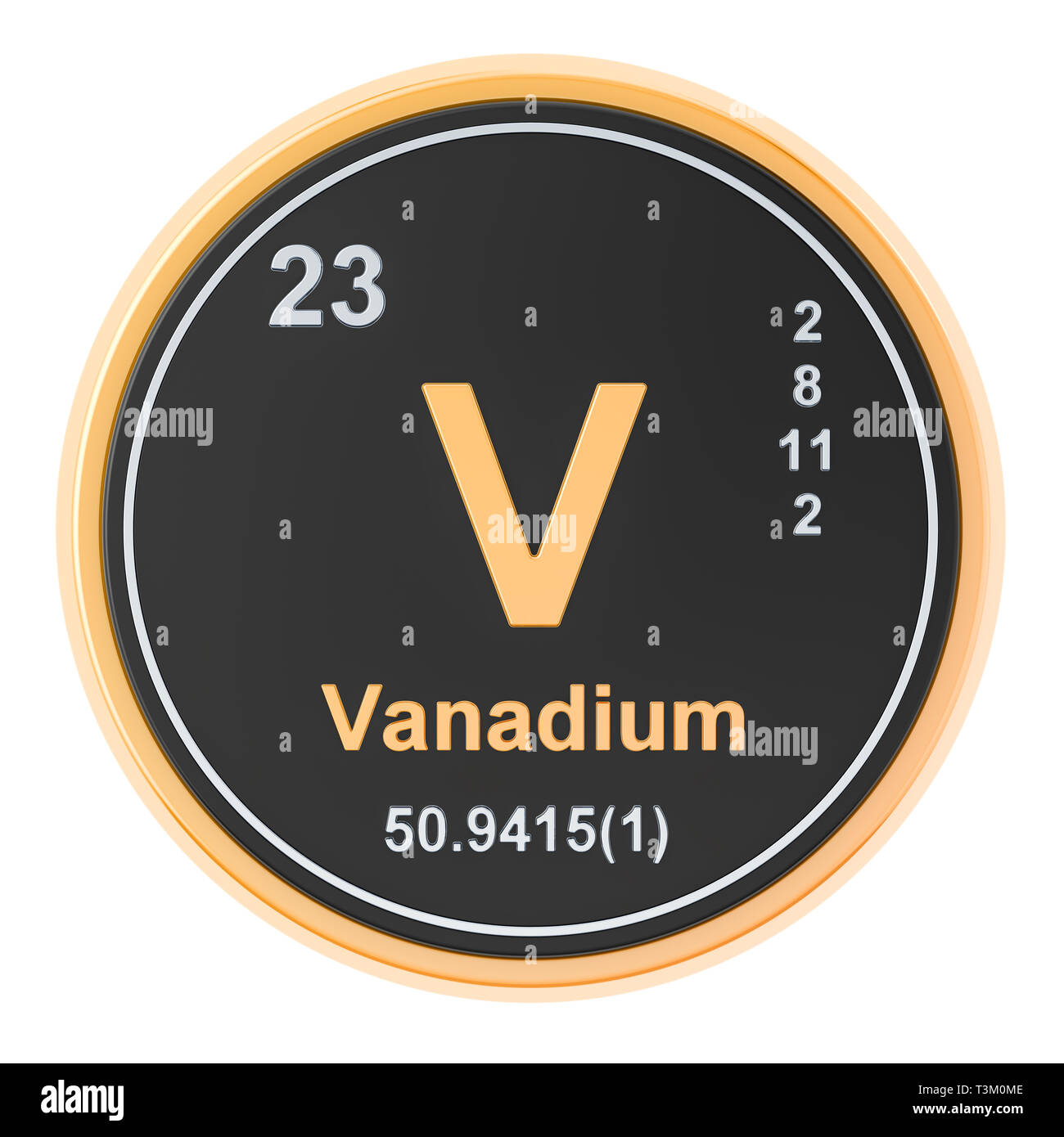Symbol chemical element vanadium hi-res stock photography and images ...