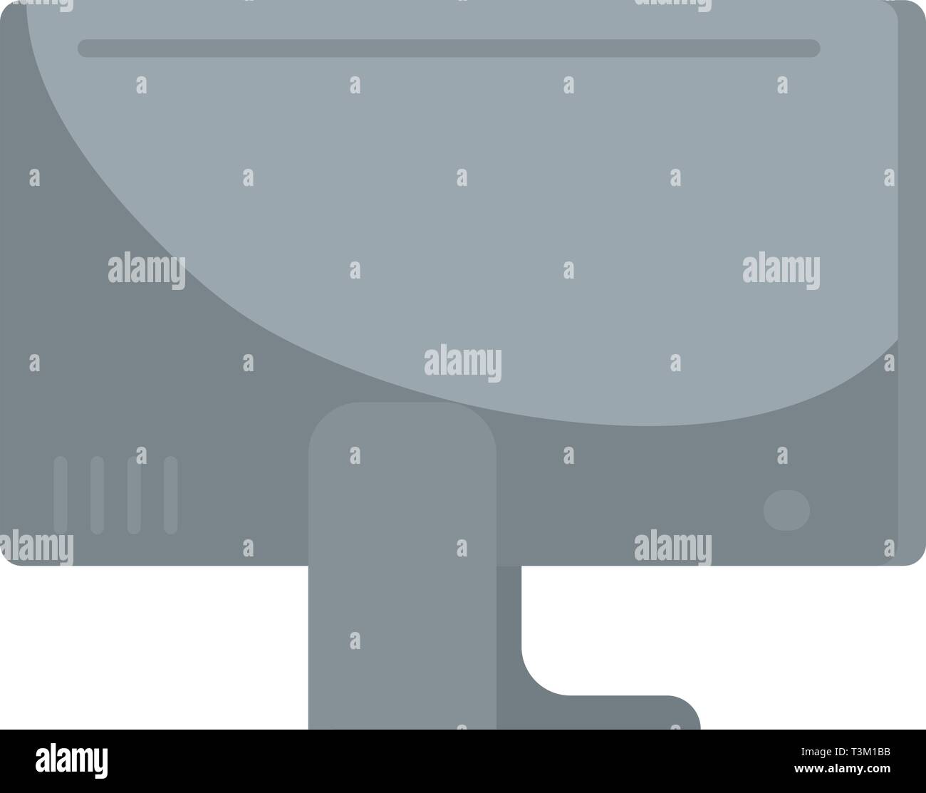 technology device computer pc screen cartoon vector illustration ...