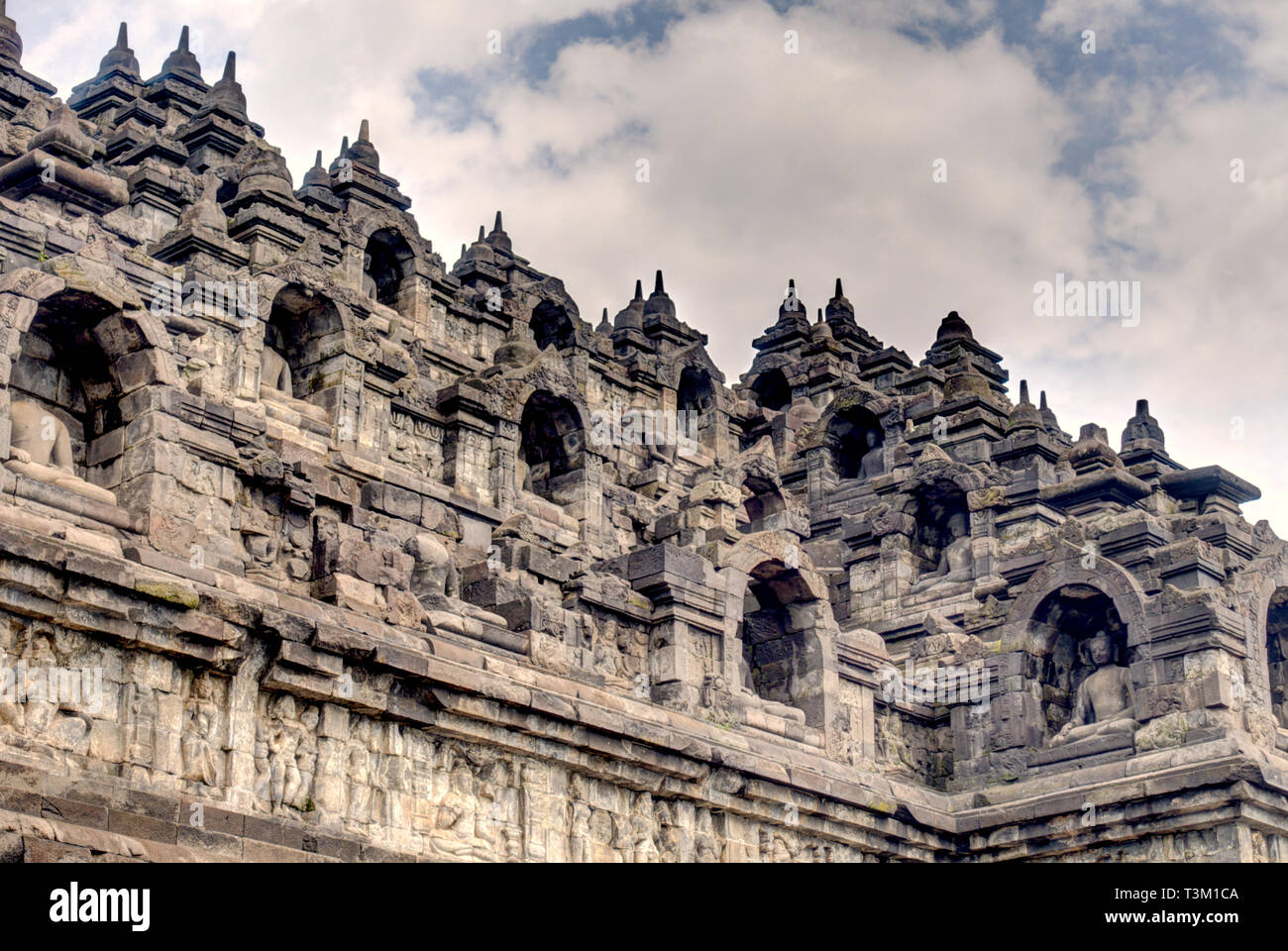 Borobudur temple, Java, Indonesia Stock Photo - Alamy