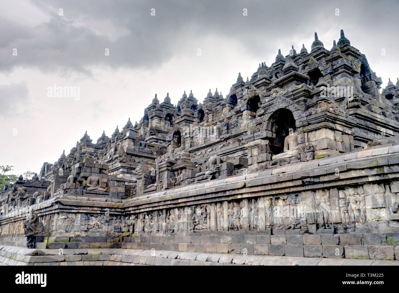 Borobudur temple, Java, Indonesia Stock Photo - Alamy