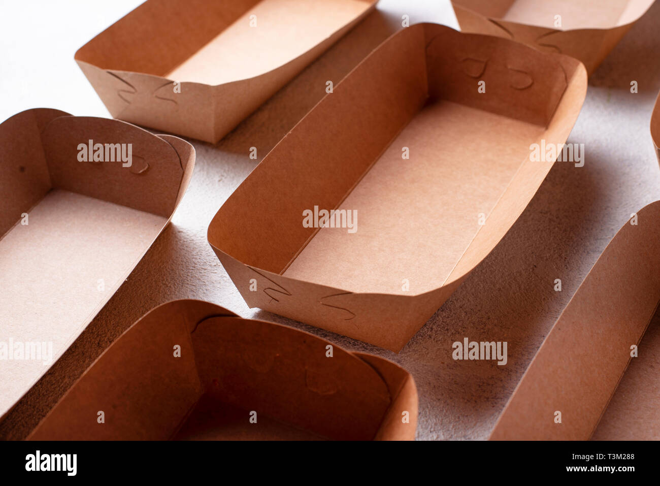 Eco friendly fast food containers Stock Photo - Alamy