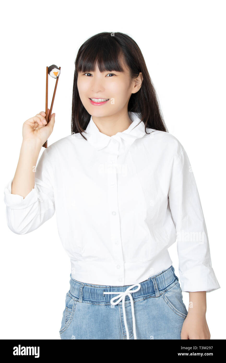 Pretty chinese woman hi-res stock photography and images - Alamy