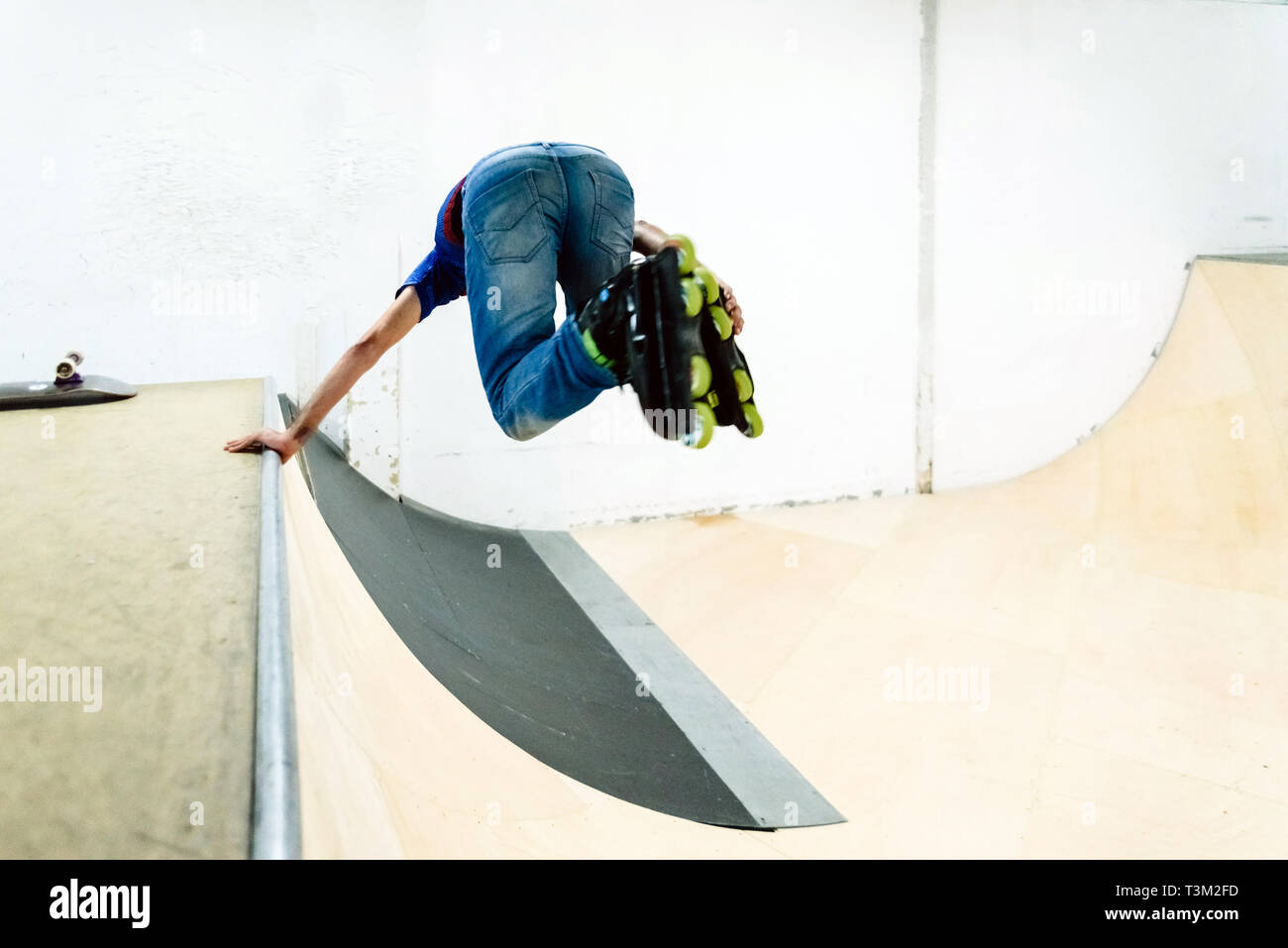 Skatepark inline skates hi-res stock photography and images - Alamy