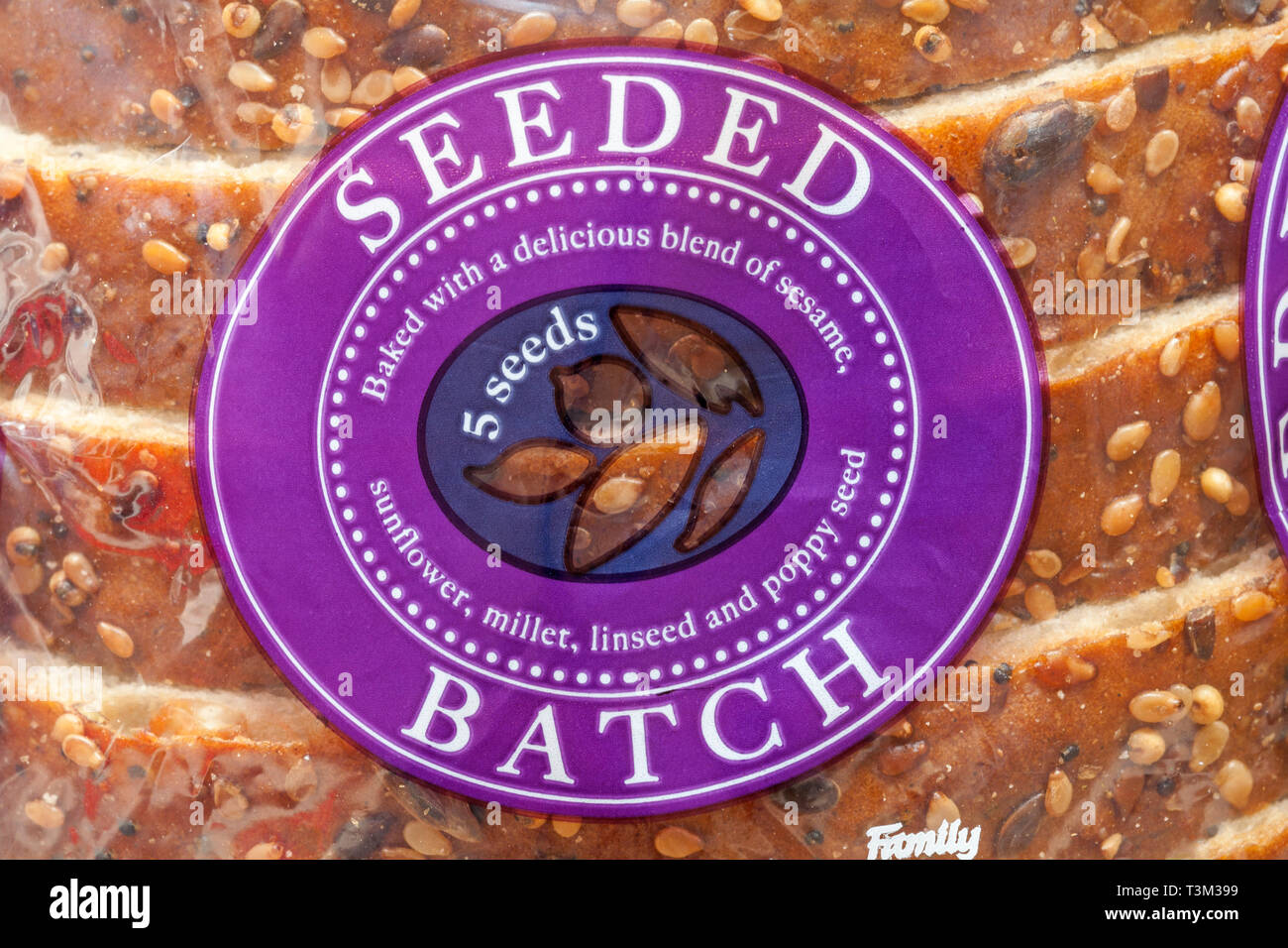 Warburtons seeded batch bread hi-res stock photography and images - Alamy