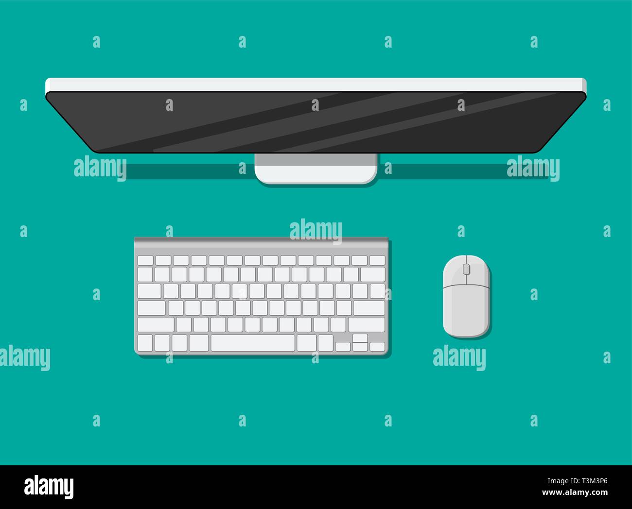 Computertopview hi-res stock photography and images - Alamy