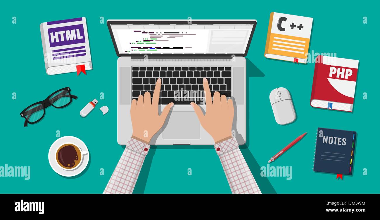 Coding books icon hi-res stock photography and images - Alamy