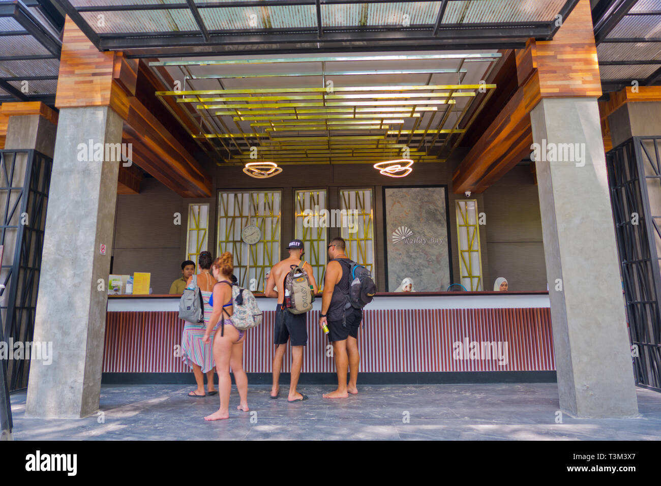 Reception area, Railay Bay resort and spa, Railay West Beach, Railay ...