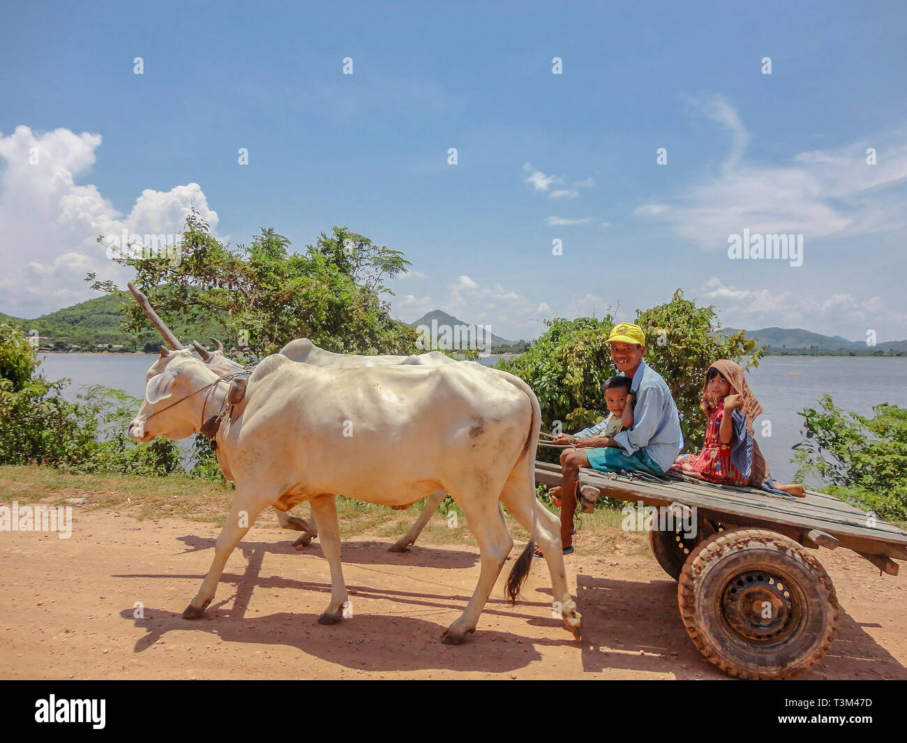 Farmer bullock cart hi-res stock photography and images - Alamy