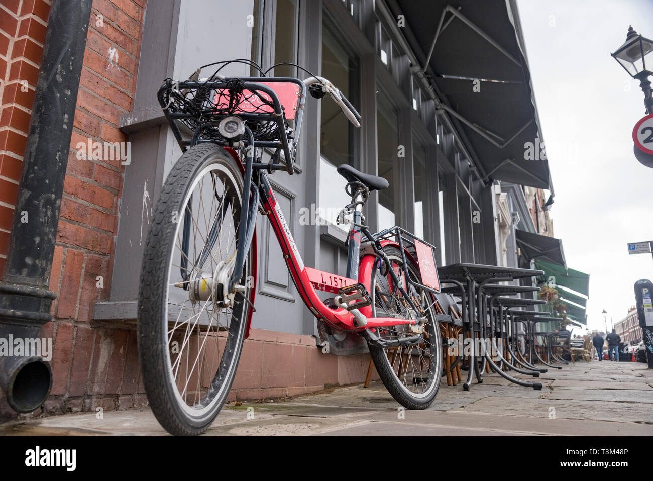 Merseyrail Bike & Go bicycle Stock Photo - Alamy