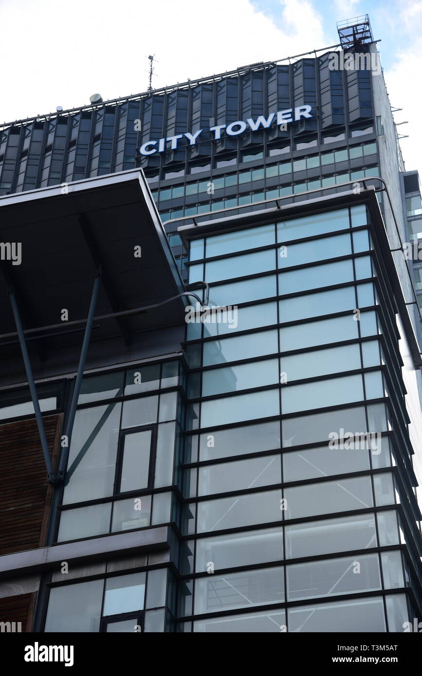 City Tower Manchester Stock Photo - Alamy