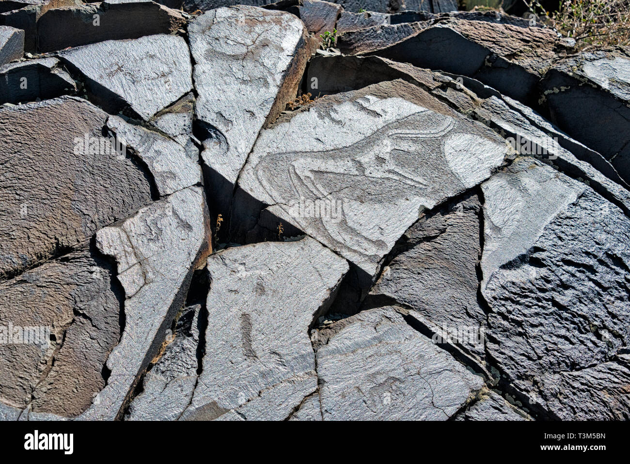 Tamgaly petroglyph hi-res stock photography and images - Alamy